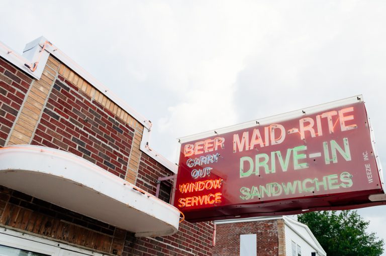 Home of the Loose Meat Burger: The Vintage Maid-Rite Diner in ...
